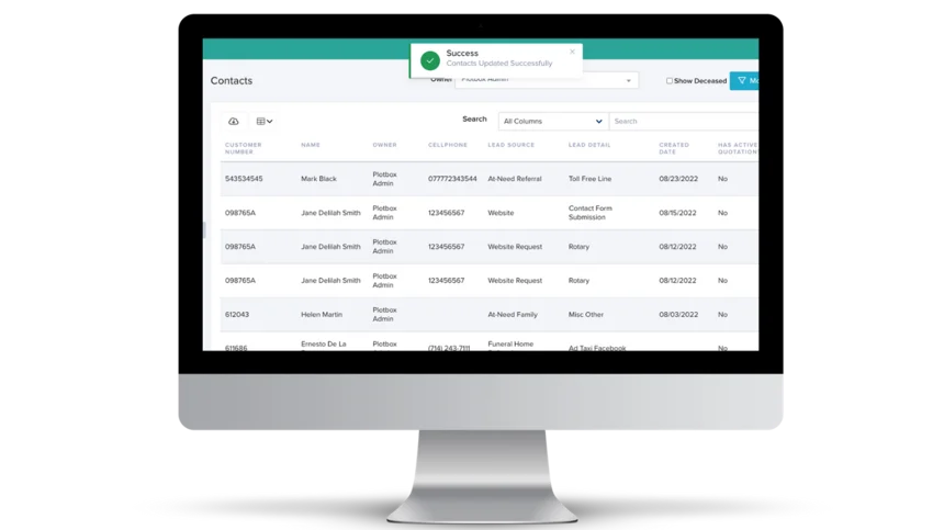 Revolutionary Cemetery CRM Software | PlotBox | UK